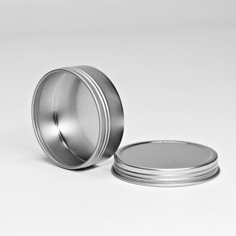Custom Round Tin Box - Screw-top, Dia76xH30mm - TINSPKG